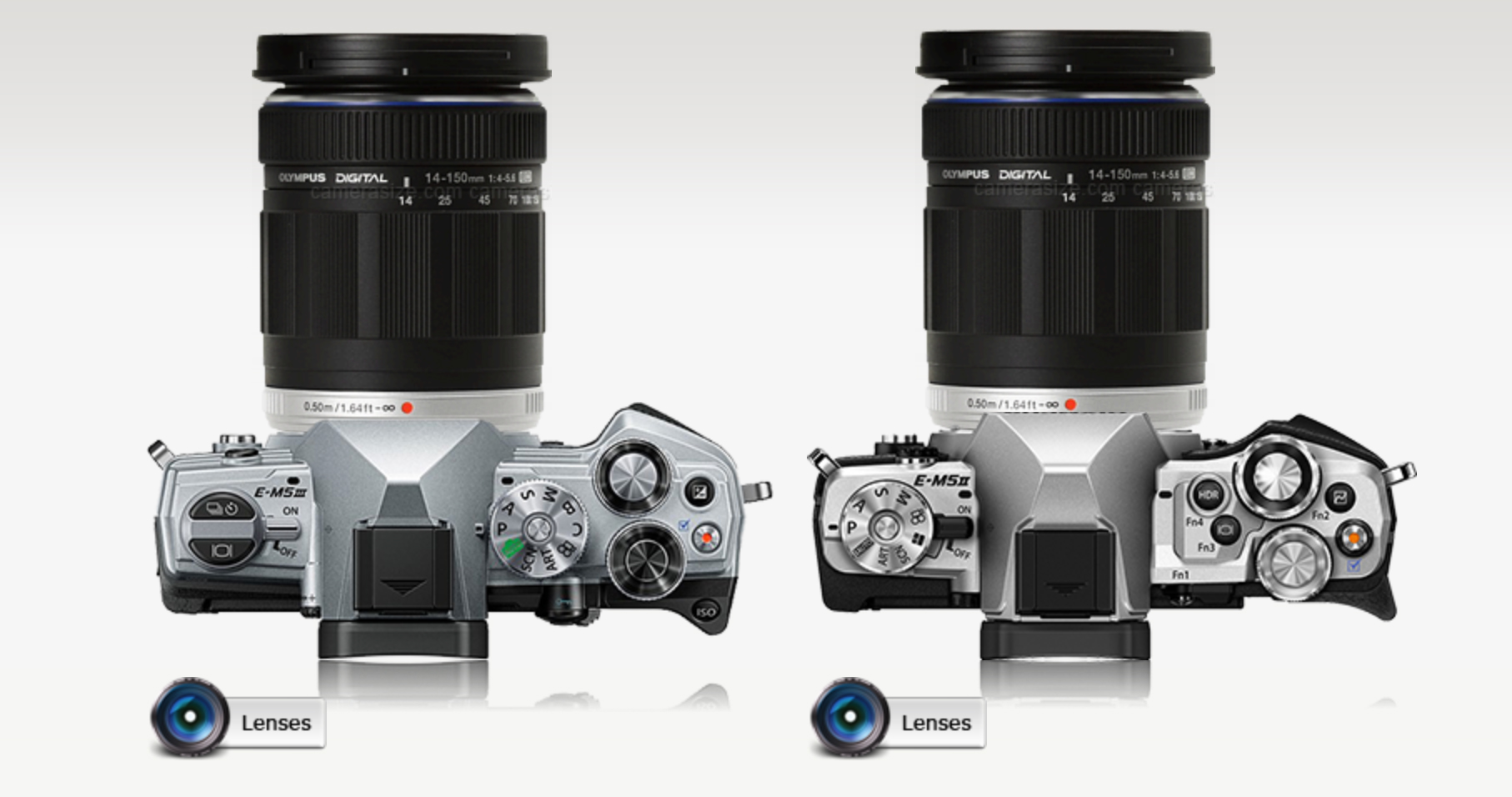 E-M5 Mark ⅢとE-M5 Mark Ⅱのスペック比較レビュー - E-M-Wonderful